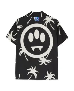BARROW Palm Tree-print Shirt