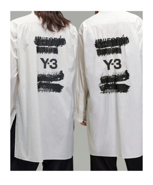 Y3 Graphic-printed Long Shirt