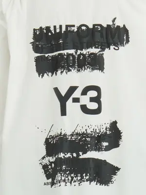Y3 Graphic-printed Long Shirt