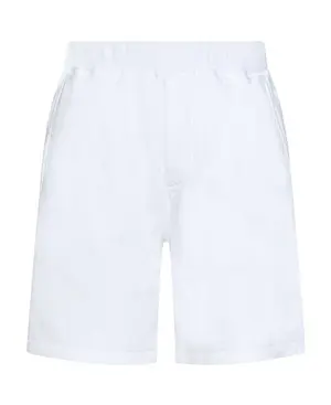 Dsquared2 Logo-print Cotton Shorts - White