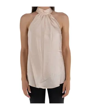 Simkhai Thea Halterneck Top - Blush