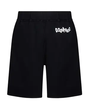 Dsquared2 Logo-print Cotton Shorts