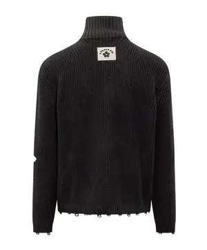 A PAPER KID Knitted Cardigan