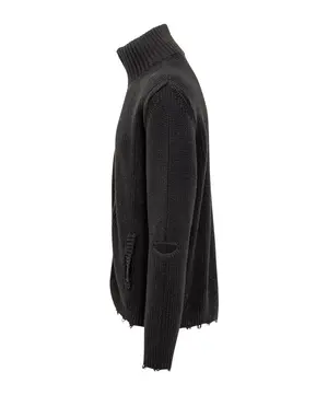 A PAPER KID Knitted Cardigan