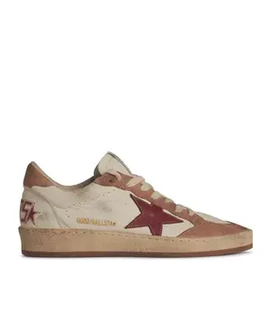 GOLDEN GOOSE Ballstar Low-top Sneakers - Nude