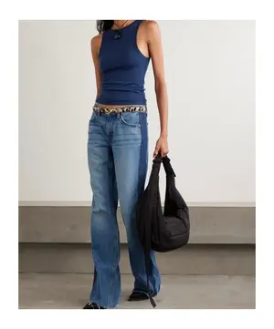 RE/DONE X Hanes Ribbed Stretch-modal Tank