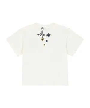 Kenzo Floral Print Organic Cotton T-shirt