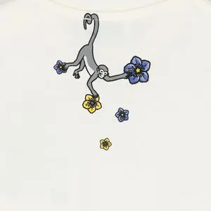 Kenzo Floral Print Organic Cotton T-shirt
