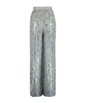 Nina Ricci Floral Skirt - Gray