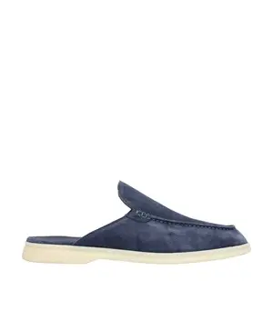 Loro Piana Babouche Walk Love Shoes - Blue