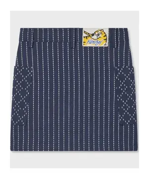 Kenzo Striped High-waist Skirt