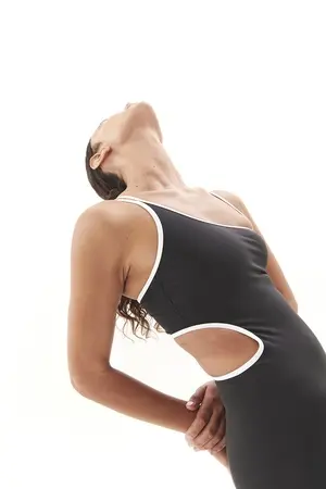 P.E Nation Leotard With Cut-out Details