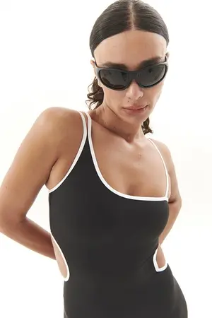 P.E Nation Leotard With Cut-out Details