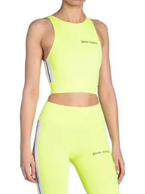 Palm Angels Side-stripe Logo Tank Top