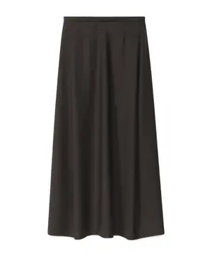 Fabiana Filippi Bistretch Flared Skirt - Brown
