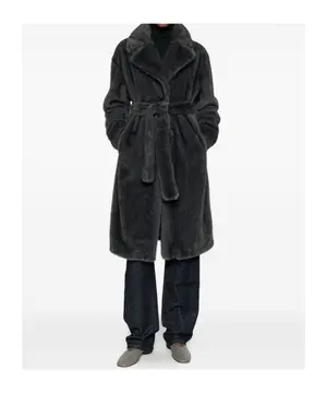 Herno Belted Lapel Collar Coat