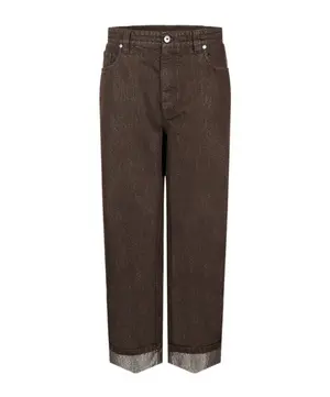 Brunello Cucinelli Belt Loop Jeans - Black