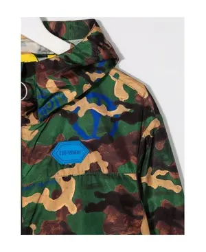 Off-White Camouflage-print Arrows Windbreaker