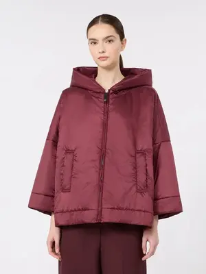 Max Mara Padded, Hooded Jacket In Water-repellent Canvas