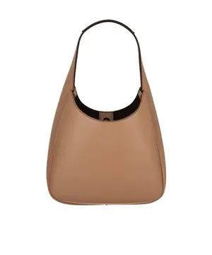Stella McCartney Logo Perforated Small Hobo Bag