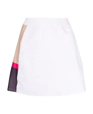 P.E Nation Logo Skirt - White