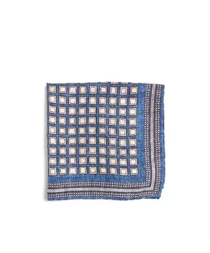 Brunello Cucinelli Geometric-pattern Printed Scarf