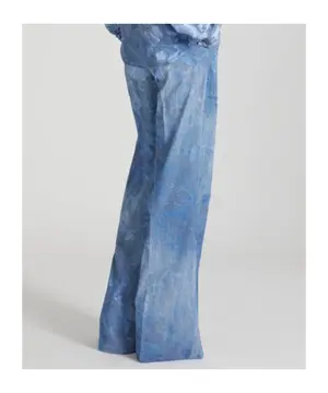 Ermanno Scervino Floral Motif Palazzo Trousers