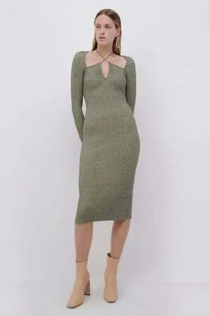 Simkhai A Neckline Dress