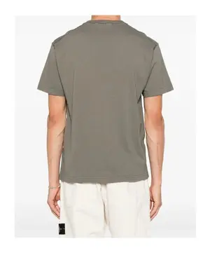 Stone Island Compass-patch Cotton T-shirt