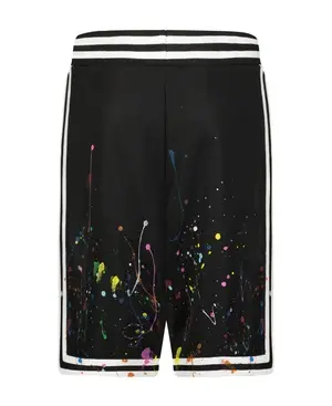 HACULLA. Hand-painted Graphic Basketball Shorts