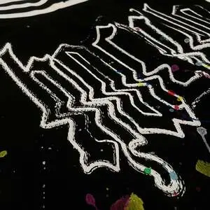 HACULLA. Hand-painted Graphic Basketball Shorts