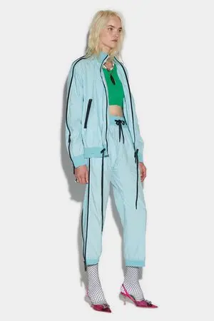Dsquared2 Side-zip Logo-patch Trousers