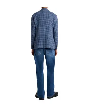 Etro Wool-blend Houndstooth Jacket