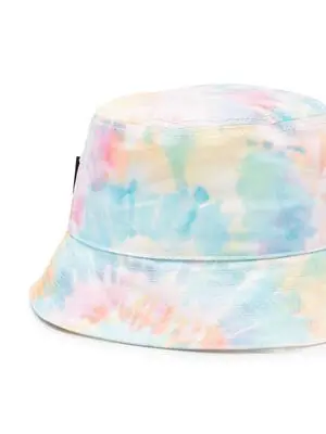 Palm Angels Tie-dye Print Bucket Hat