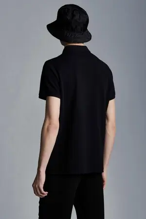 Moncler Logo Patch Short Sleeved Polo Shirt