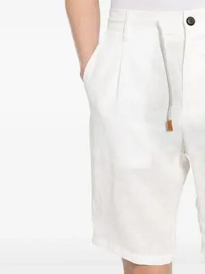 Eleventy Linen Bermuda Shorts