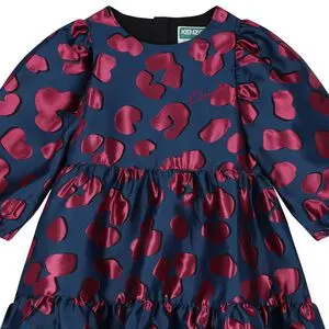 Kenzo Geometric Print Dress