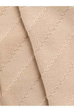 Off-White Diag Languid Two-tone Knit Trousers