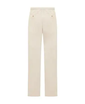 Palm Angels Logo Embroidered Drawstring Trousers