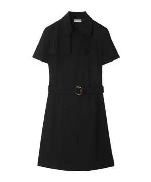 Burberry Double-breasted Belted Mini Dress
