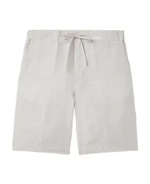 Loro Piana Drawstring Lacing Shorts - White