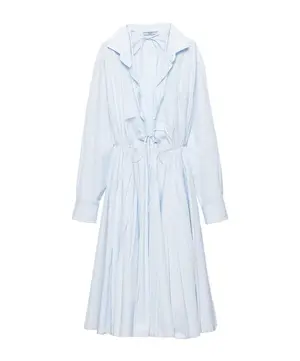 Prada Cotton Midi Dress - Astro