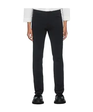 Theory Logo Slim Casual Pants - Black