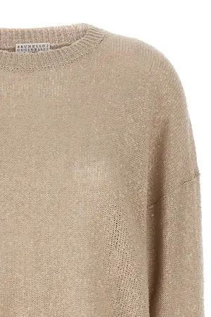 Brunello Cucinelli Sequin Embellished Crewneck Sweater