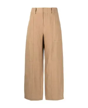 Vince Wide-leg Patch Trousers