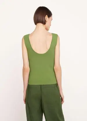 Vince Scoop-neck Tank Top