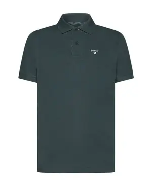 Barbour Logo Embroidered Short-sleeved Polo Shirt