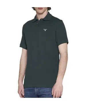 Barbour Logo Embroidered Short-sleeved Polo Shirt