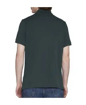 Barbour Logo Embroidered Short-sleeved Polo Shirt