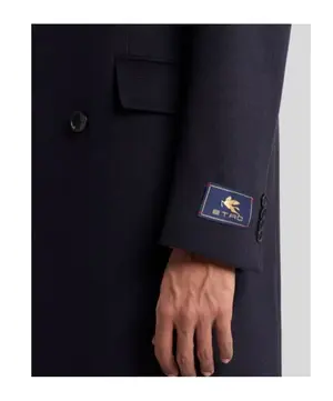 Etro Double-breasted Cashmere Coat